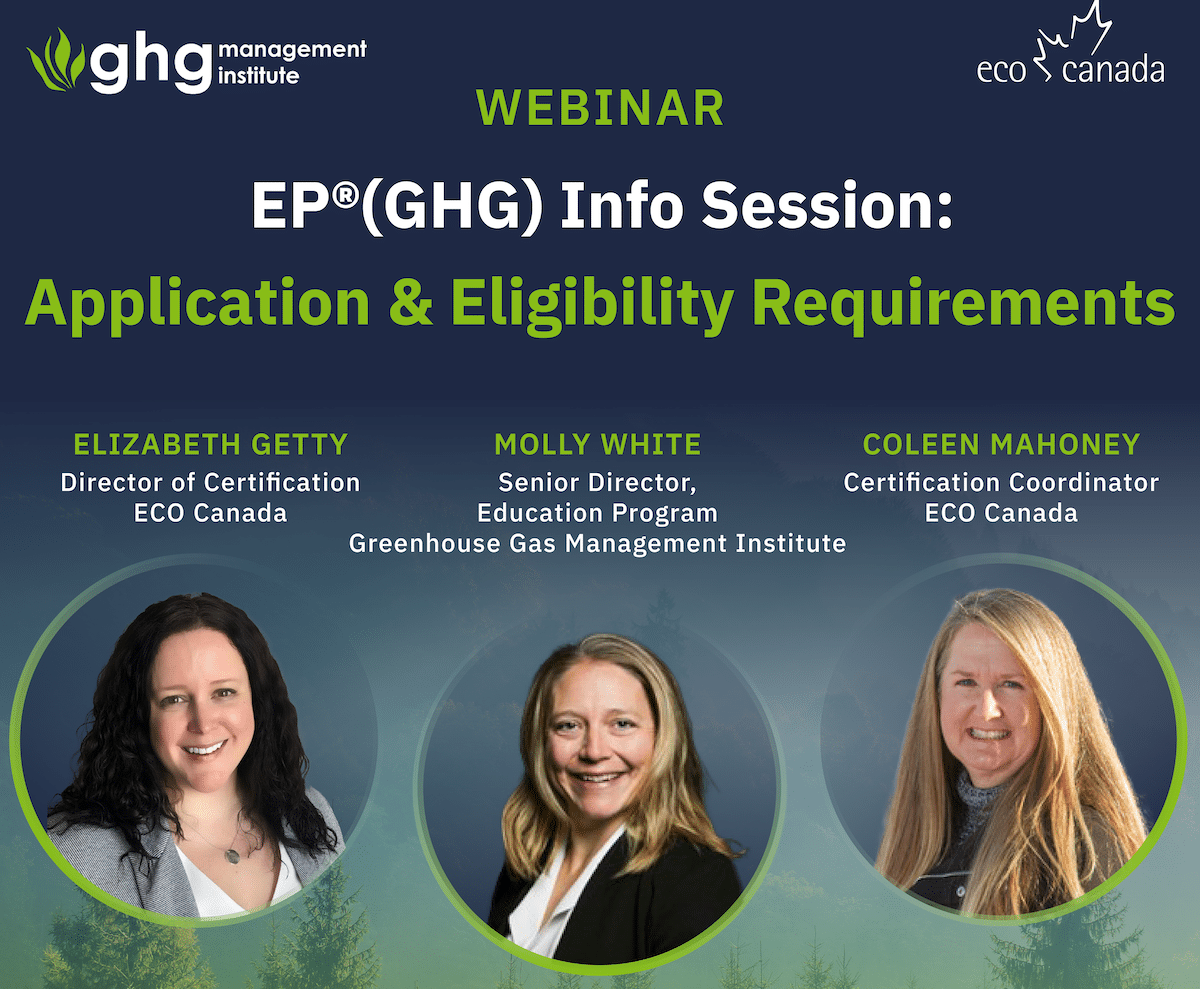 GHG Professional Certification | GHG Management Institute